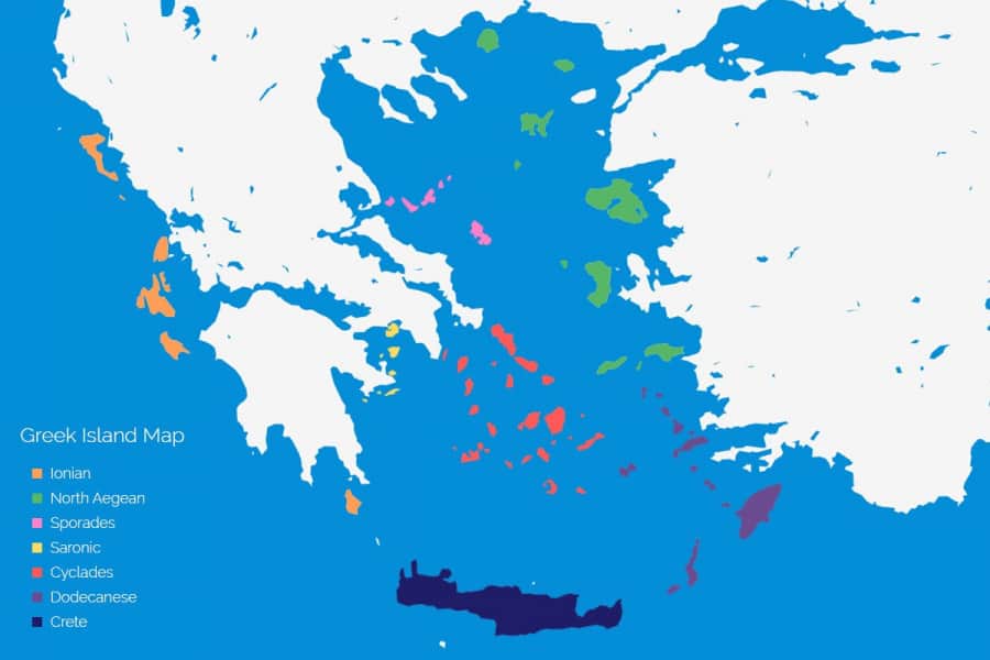 The Greek Islands guide with maps updated for 2024